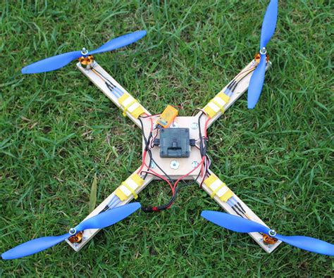 Simple Quadcopter Basic Tools Only 4 Steps With Pictures