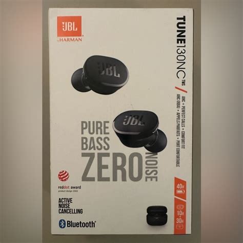 Jbl Headphones Jbl Jblt Nctwsbam Tune Nc Wireless Noise Cancelling Black Earbuds Poshmark