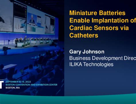 Miniature Batteries Enable Implantation Of Active Cardiac Sensors Via