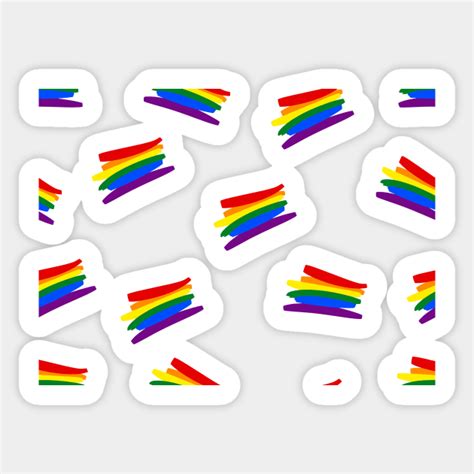 Lgbt Rainbow Lgbt Sticker Teepublic
