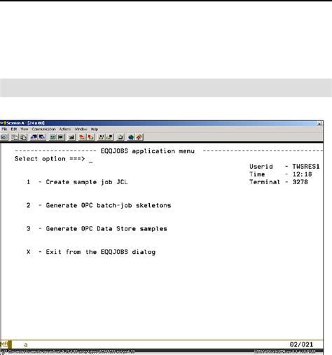 running eqqjobs 1 3 ibm tivoli workload scheduler for z os best