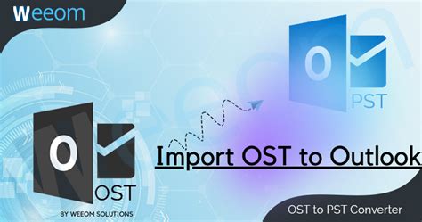 Know Why How To Import OST File Into Outlook Weeom