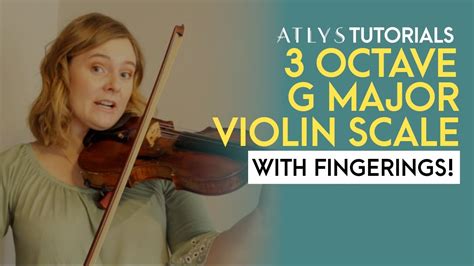 G Major Scale Violin