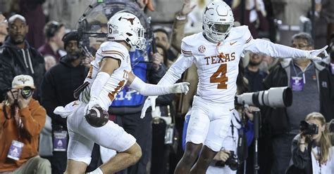 Texas Jahdae Barron Michael Taaffe And Andrew Mukuba Are Spearheaded By Their Pride In Being