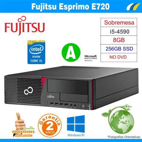 Lote Ordenador Barato Fujitsu Esprimo E720 Sobremesapc I3 4130 De