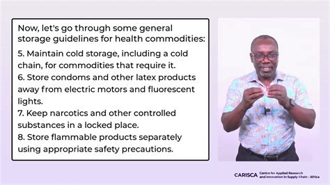 Understanding The Storage And Distribution Of Health Commodities
