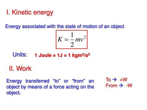Ppt Kinetic Energy And Work Powerpoint Presentation Free Download