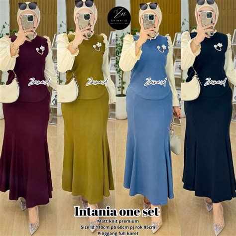 restock ใหม่ล่าสุด baju intani milka elvaara mermaid danisa