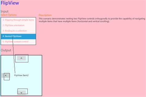Flipview Control In Windows 8