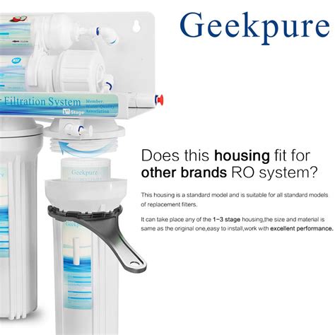 Replacement Water Filters RO5 FH10 Geekpure Universal Compatible Filter Housing 10 For Reverse