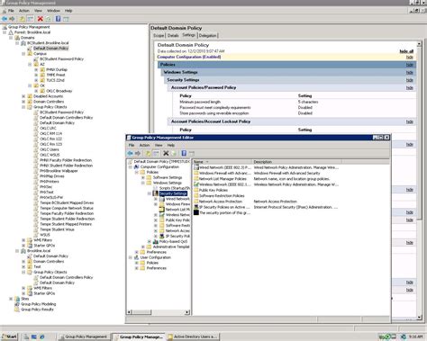 Solved Password GPO Missing From Default Domain Policy Experts Exchange