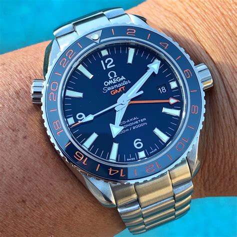 Omega Seamaster Planet Ocean 600m Co Axial Chronometer Gmt 56 Off
