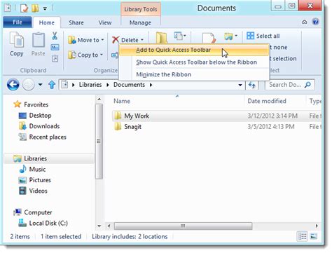 Utilizzo Della Barra Multifunzione Del Nuovo Esplora Risorse Di Windows