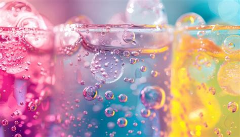 Cold Drink Liquid Background Premium Ai Generated Image