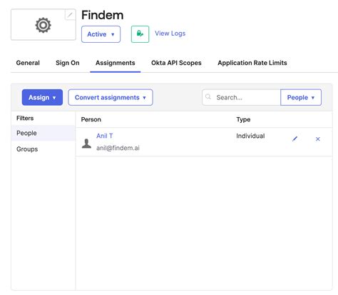 integrating okta sso findem