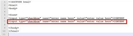 How To Create A Check Box With Html Steps With Pictures