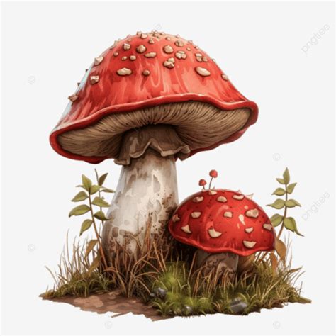 투명 배경에 버섯 곰팡이 수채화 클립 아트 버섯 진균류 수채화 Png 일러스트 및 이미지 에 대한 무료 다운로드 Pngtree