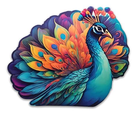 Premium Psd Peacock Psd Design