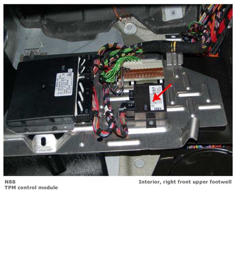 W221 2010 S550 Where Is The Tpms Control Module Forums