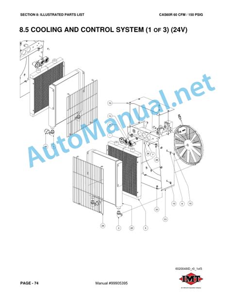 IMT CAS60R INSTALLATION OPERATION MAINTENANCE AND PARTS Manual 99905395 314