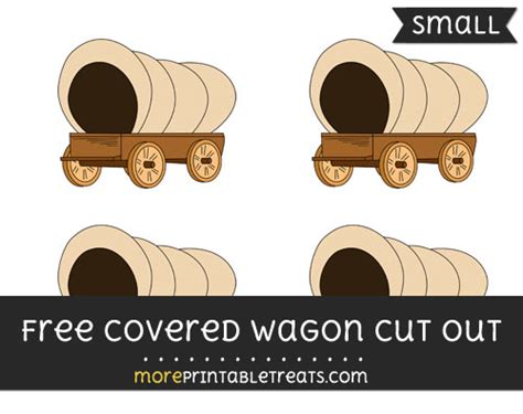 Covered Wagon Cut Out Small