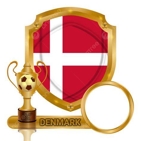 Vintage Denmark Flag In Shield Hd Denmark Vintage Denmark Flag