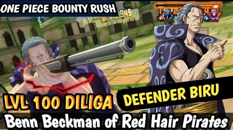 Benn Beckman Of Red Hair Pirates Lvl 100 Gameplay One Piece Bounty