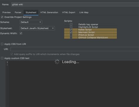 Loading Indicator In Settings Doesnt Disappear After Loading · Issue