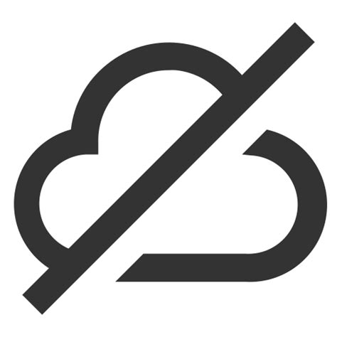 Cloud Disable Disconnect Access Icon Download On Iconfinder