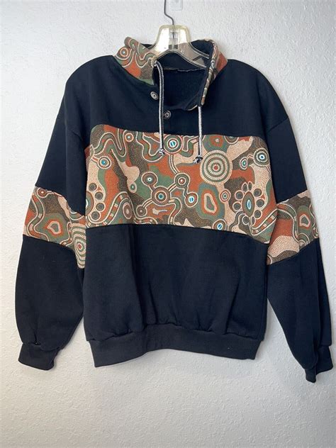Churinga Aboriginal Art Sweatshirt - Made In Australi… - Gem