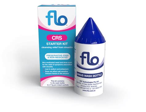 Flo Crs Chronic Sinusitis Nasal Wash Rinse Nasal Wash Flo Nz