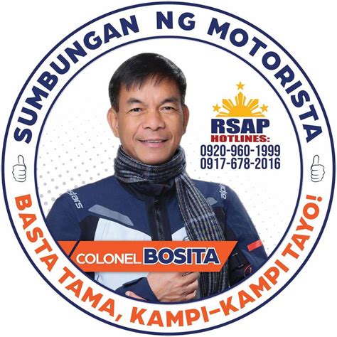 Col Bosita Kahit Saan Tayo Makarating Talo Ang Lto Enforcer Chief
