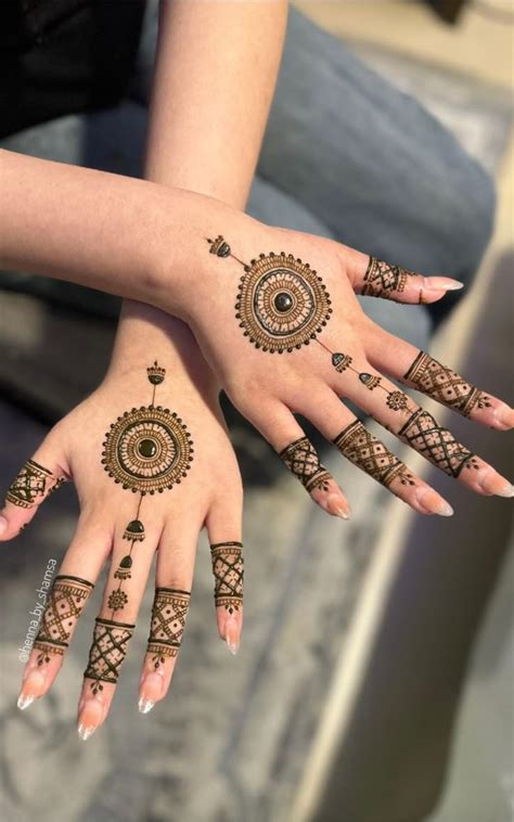 31 Instagram Mehndi Art Designs For Front Hand And Back Hand Mehndi Designs For Hands Latest