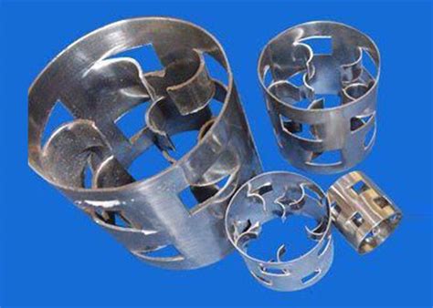 High Free Volume Random Tower Packing Stainless Steel Pall Rings 16mm