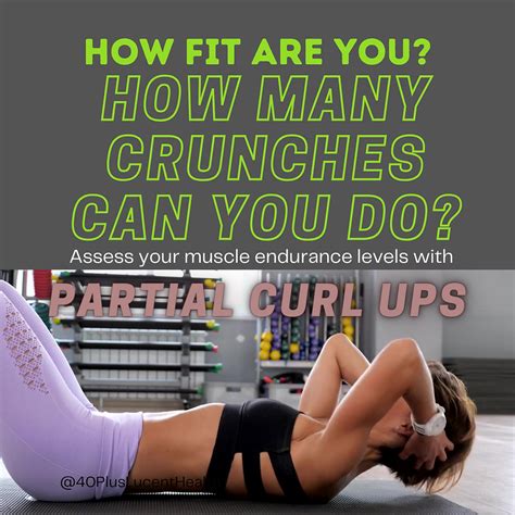 Empower Your Core After 40 Mastering The Partial Curl Up Test