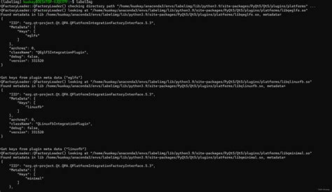 wsl ubuntu22 04 conda环境安装labelimg解决xcb缺失问题 pip install labelimg