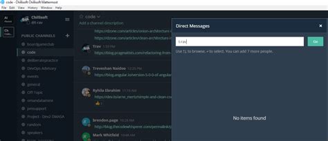 Message Self Issue Mattermost Mattermost GitHub