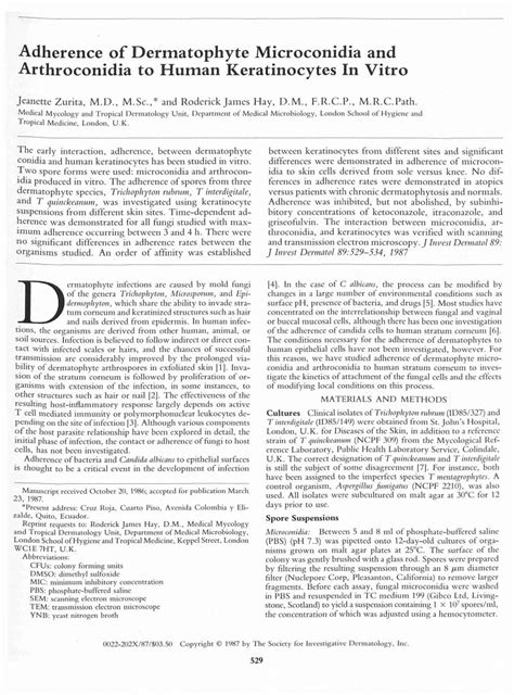 Digital Article Delivery Services On Linkedin Adherence Of Dermatophyte