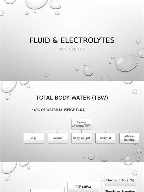 Fluid And Electrolyte Essentials Pdf Angiotensin Homeostasis