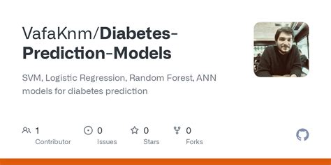 Github Vafaknm Diabetes Prediction Models Svm Logistic Regression Random Forest Ann Models