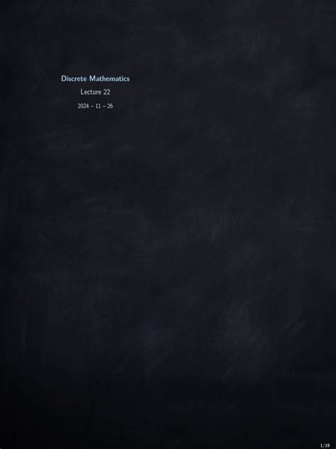 Lecture 22 Filled Pdf Algorithms Discrete Mathematics