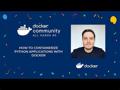 Free Video How To Containerize Python Applications With Docker From