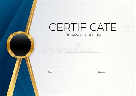 Blank Certificate Design Vilvivid