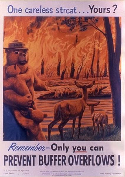 Best Coding Practices Poster 1 Only You Can Prevent Buffer Overflows