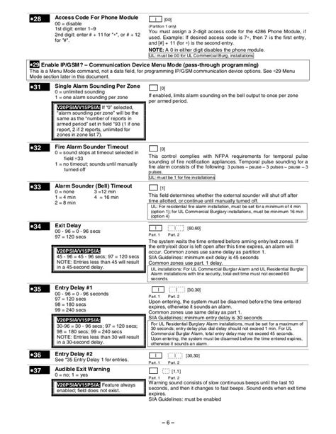Honeywell Vista 15p Honeywell Vista 20p Programming Guide Honeywell Vista 15p Honeywell Vista 20p Programming Guide