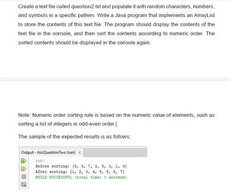 Solved Create A Text File Called Question2txt A Solutioninn