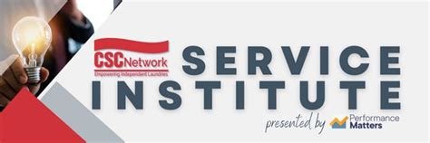 Performance Matters On Linkedin April 2024 Csc Service Institute Level 1