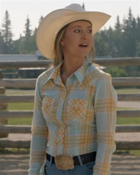 Heartland Season 18 Amber Marshall Shirt Ny Jacket