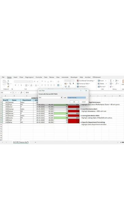 Master Conditional Formatting in Excel! Turn your boring data into visual insights in few ...