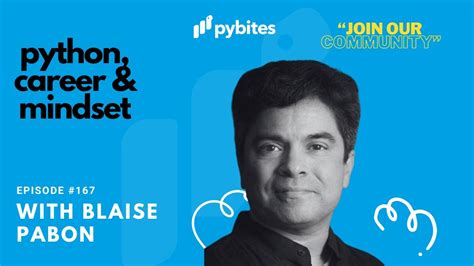 Pybites Podcast 167 Code Reading Club With Blaise Pabon Youtube